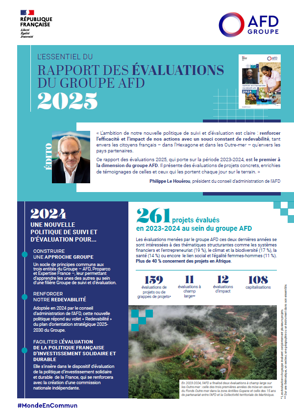 L'Essentiel - Rapport des évaluations du groupe AFD 2025 | AFD - Agence ...